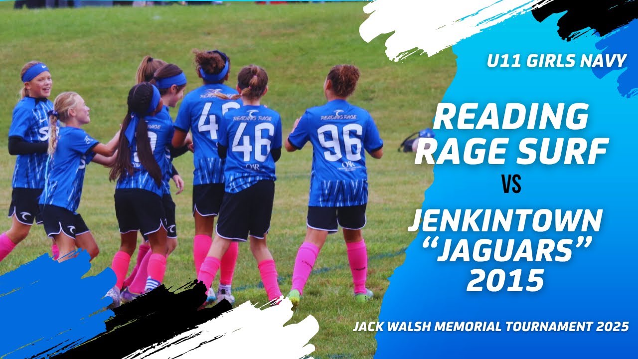 READING RAGE SURF "NAVY" vs JENKINTOWN "JAGUARS" | U11 GIRLS - YouTube