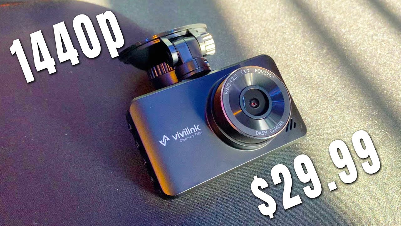 ViviLink T20X 1440p Dashcam Review! (Only $30) - YouTube