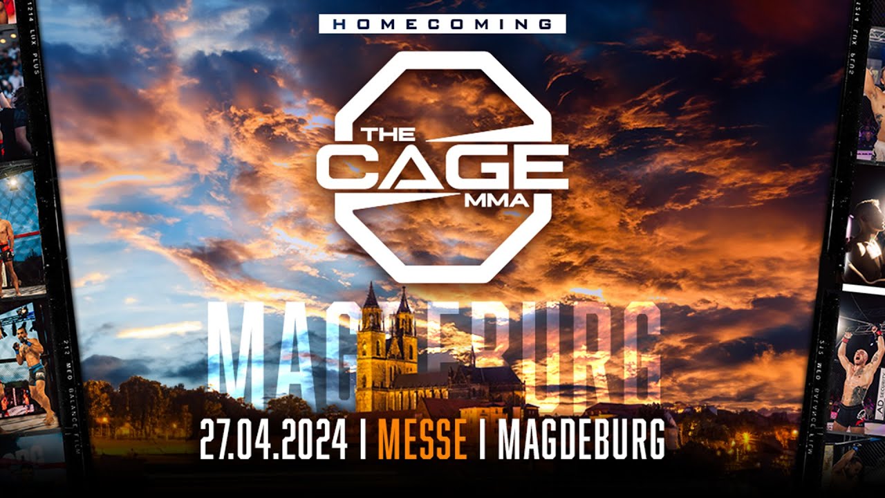 THE CAGE MMA 4 • FOR FREE • MMA LIVE AUS MAGDEBURG - YouTube