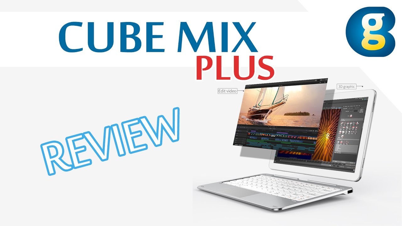 CUBE Mix Plus Review! Intel Core M3-7Y30 Tablet + 4GB of RAM - YouTube