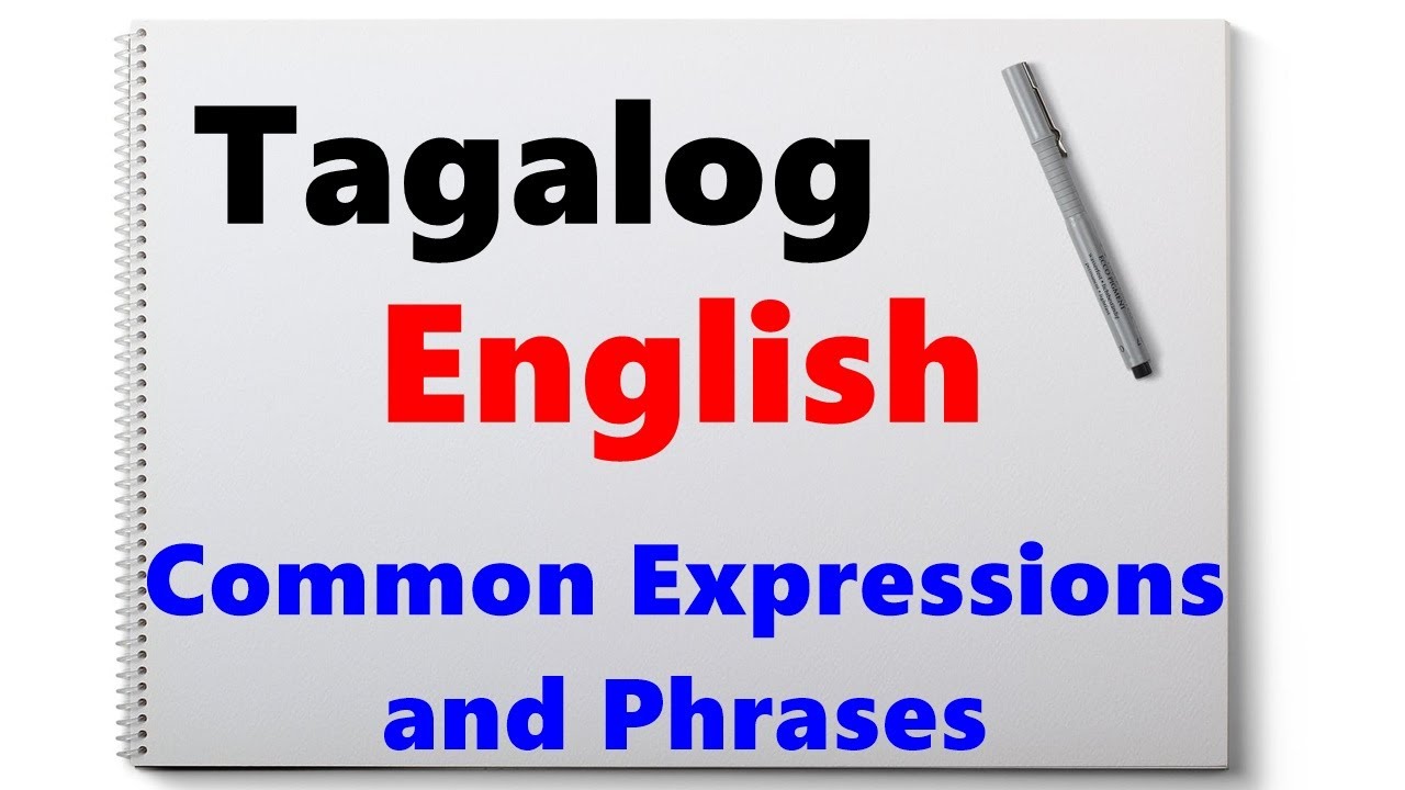 Learn Tagalog - Part 24, Useful Everyday Expressions and Phrases - YouTube