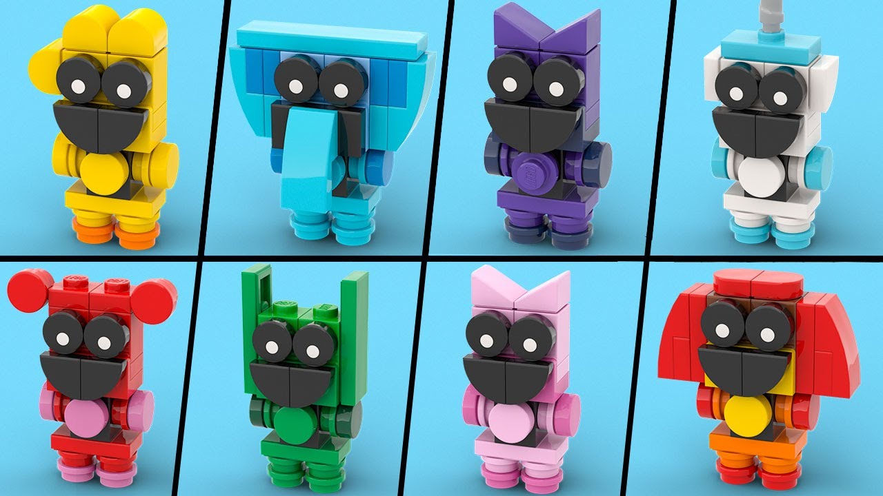 LEGO Poppy Playtime 3 Building Minifigures of NEW Character - Lego ...
