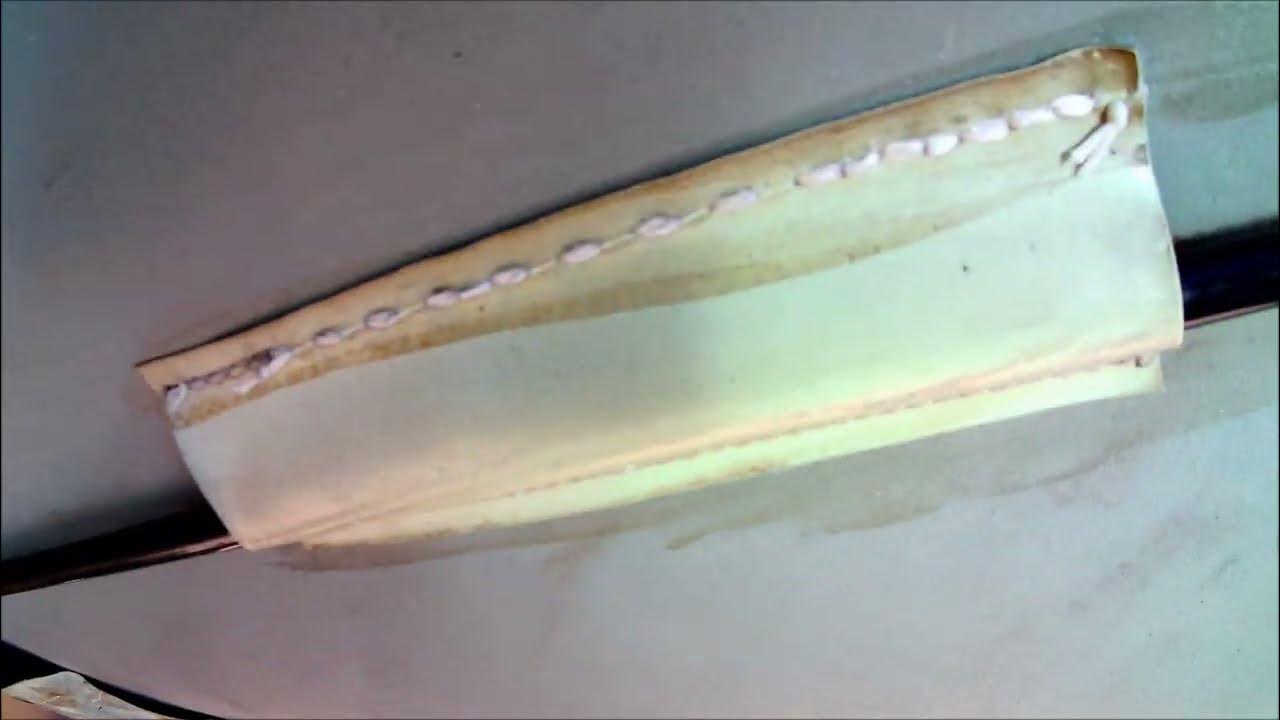 ～三菱ジープJ52後期で行く～ハードステッチャーの巻き - YouTube