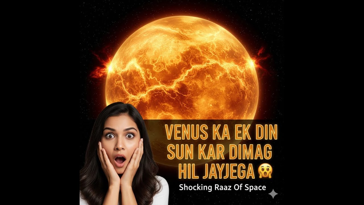 Venus Ka Ek Din Sun Kar Dimaag Hil Jayega! 🤯 | Space Secrets - YouTube