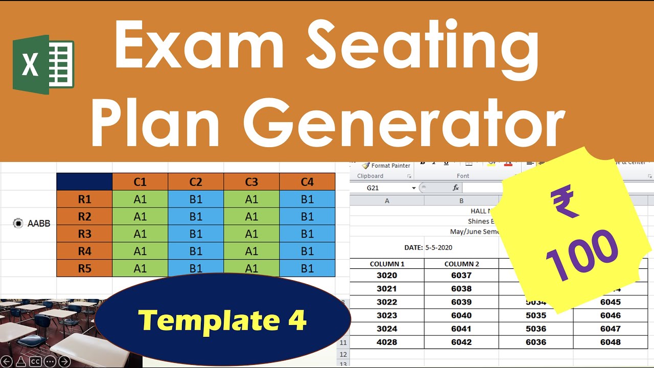 Seating Arrangement In Excel With Alternate View YouTube Seating Arrangement In Excel With Alternate View YouTube