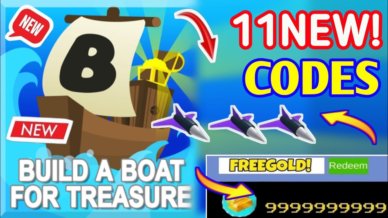 💥 LATEST UPD 💥 BUILD A BOAT FOR TREASURE CODES 2025 - BUILD A BOAT FOR ...