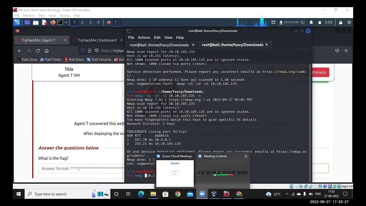 24 Mastering TryHackMe Agent T आपकी Cyber Security Journey - YouTube