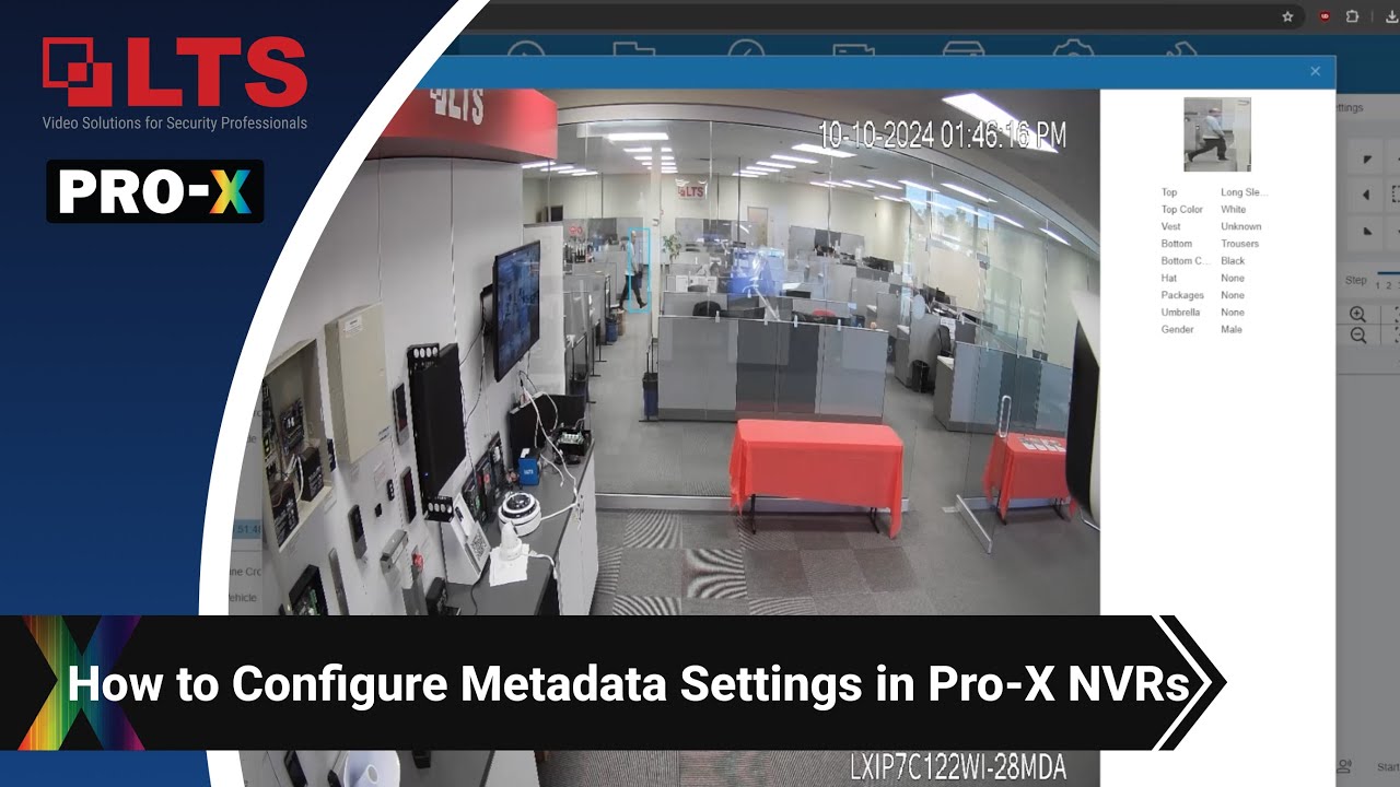How to Configure Metadata Settings in Pro-X NVRs - YouTube
