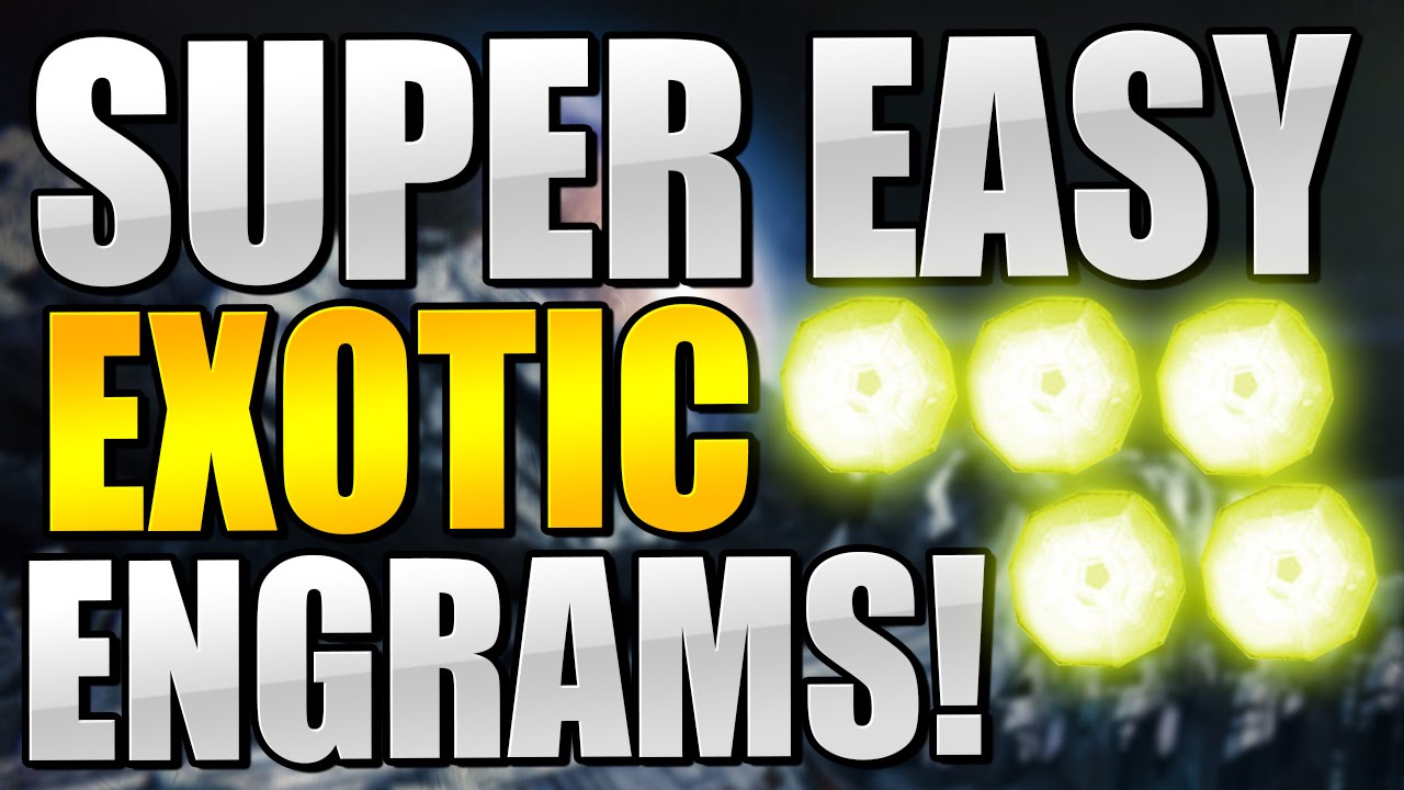 Destiny : BEST EXOTIC ENGRAM FARM! MAKE YOUR STRANGE COINS RIGHT BACK ...