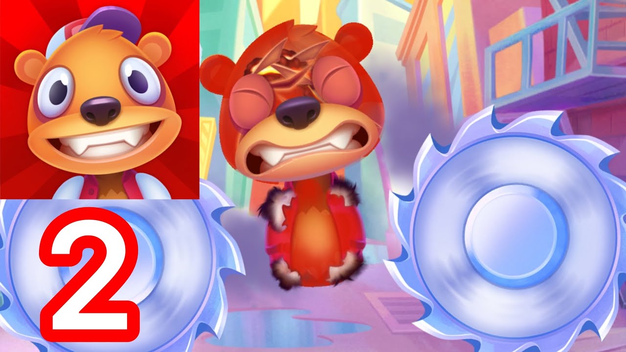 Despicable Bear🐻 Gameplay Walkthrough 2 Blood on🩸(IOS GAMEPLAY) # ...