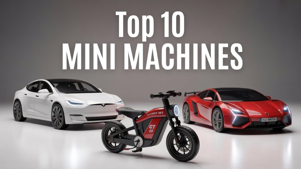Top 10 Mini Cars That Work Like Real Machines | Mini Engineering ...