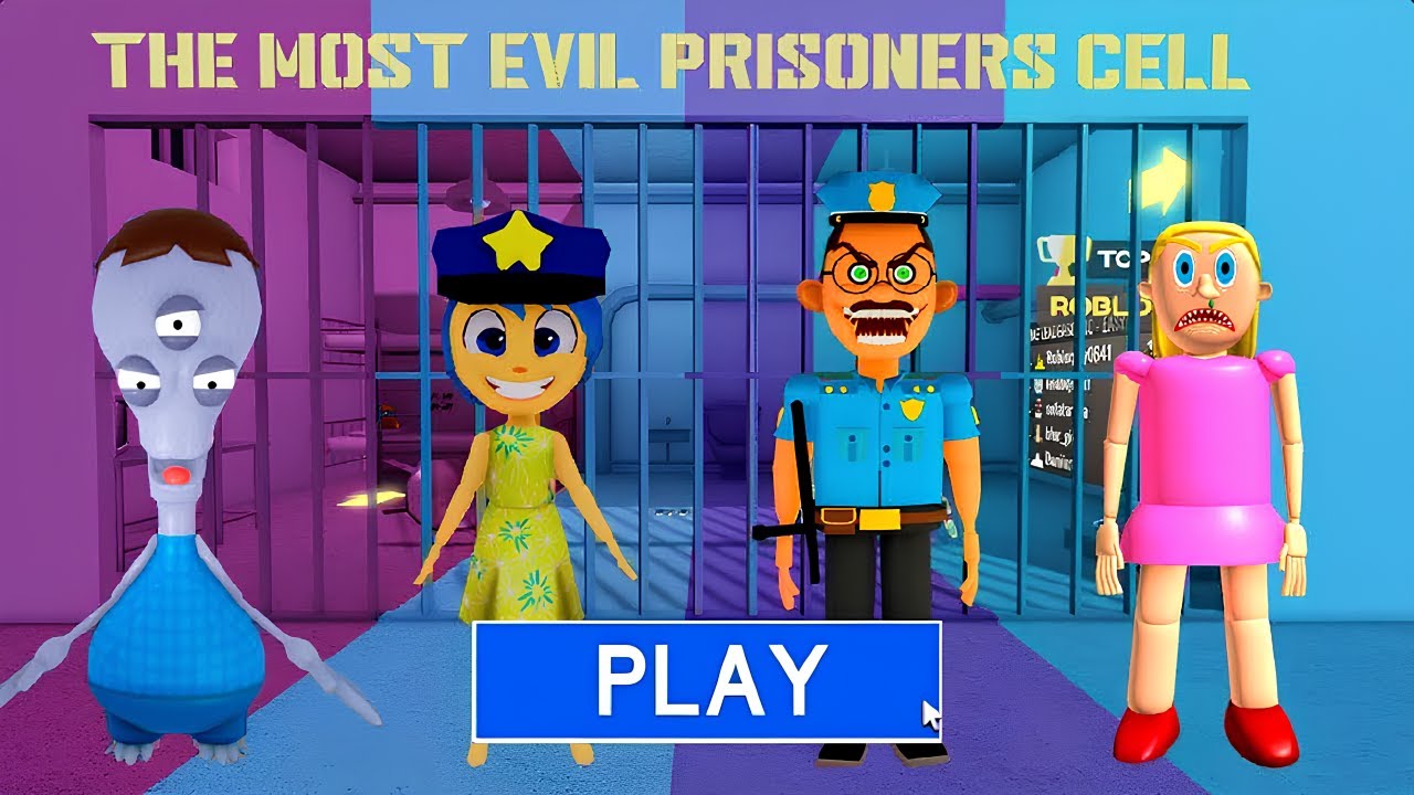 ALIEN VS JOY VS POLICE COP VS EVIL MOM? OBBY Full Gameplay #roblox ...
