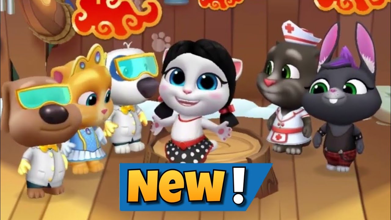 New Lights Out Effect in the Treehouse! My Talking Tom Friends - YouTube