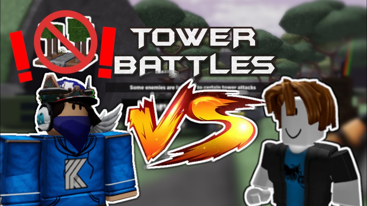 Tower Battles PVP but I can't use the same towers - YouTube