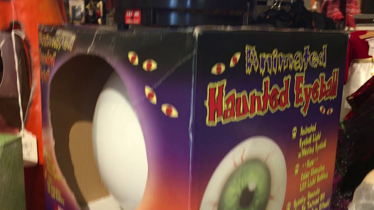 Cracker Barrel Animated Haunted Eyeball Animatronic Halloween Prop ...