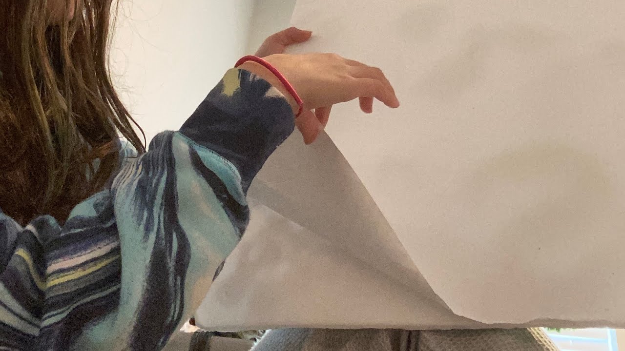 Pealing off paper ASMR - YouTube