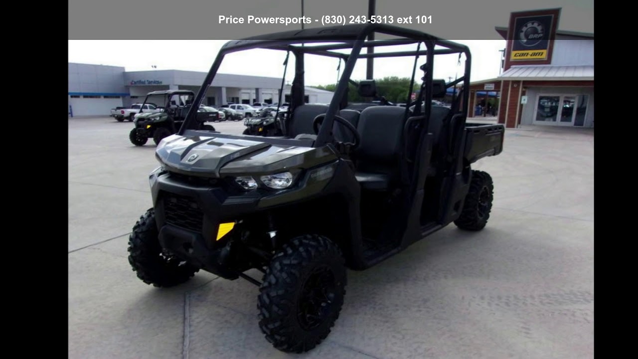 2020 Can-Am® Defender MAX DPS™ HD8 Boreal Green - YouTube