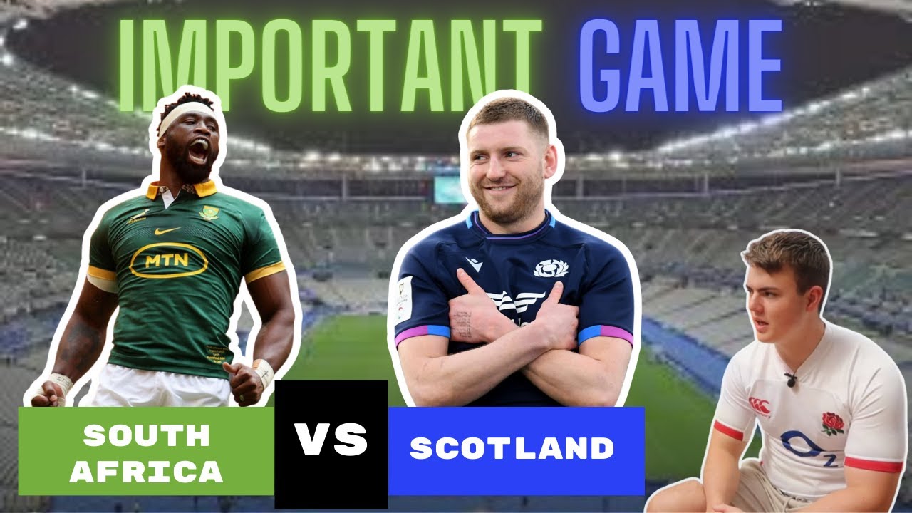 South Africa v Scotland Line-up Reaction & Match Preview - YouTube