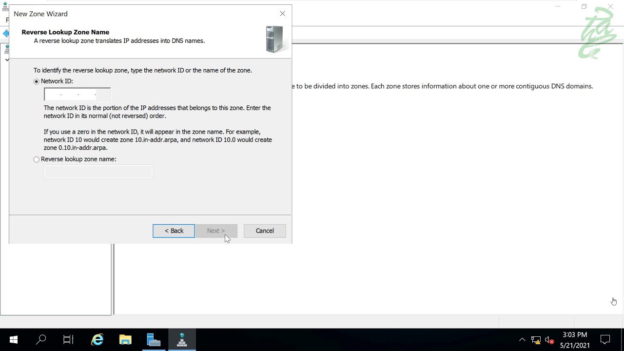 91 - Create a Reverse Lookup Zone - YouTube