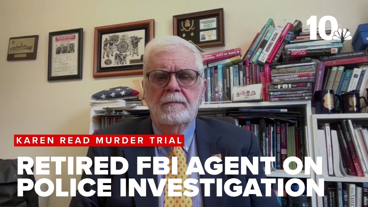 Retired FBI agent speaks about police investigation into Karen Read ...