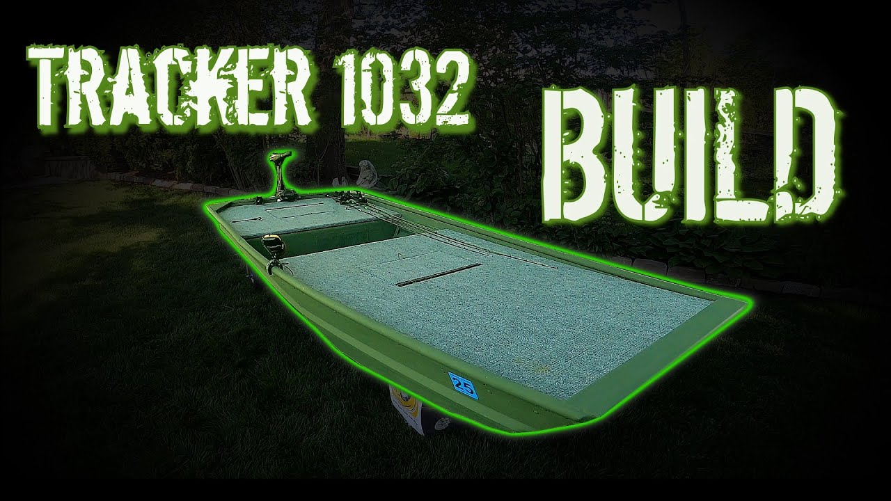 Jon Boat To BASS BOAT - TRACKER 1032 Build - Decking Out The New Rig ...