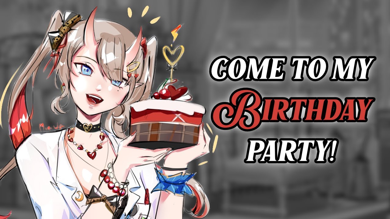 Gyaru Oni Invites You to her Birthday Party ASMR Roleplay - YouTube
