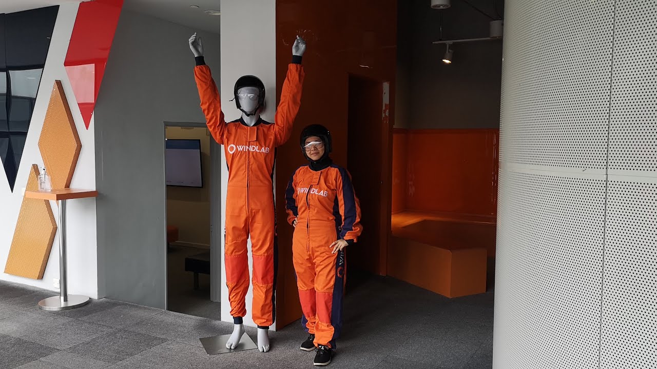VLOG | WINDLAB Indoor Skydiving, Kuala Lumpur | Windlab Skydiving One ...