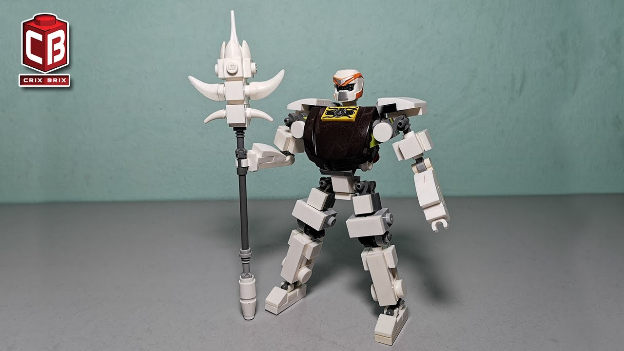 How to Build LEGO Soldier White Mech Lego Compatible - YouTube