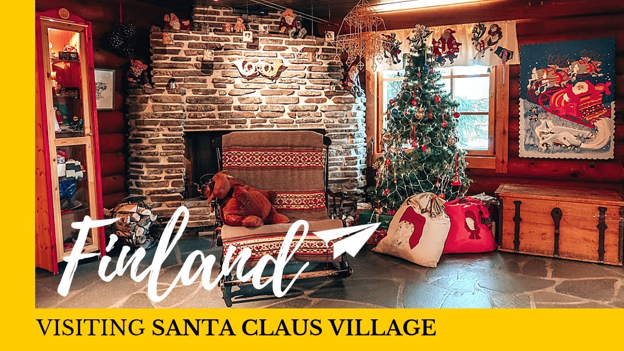 Visiting the REAL Santa Claus Village in Finland - YouTube