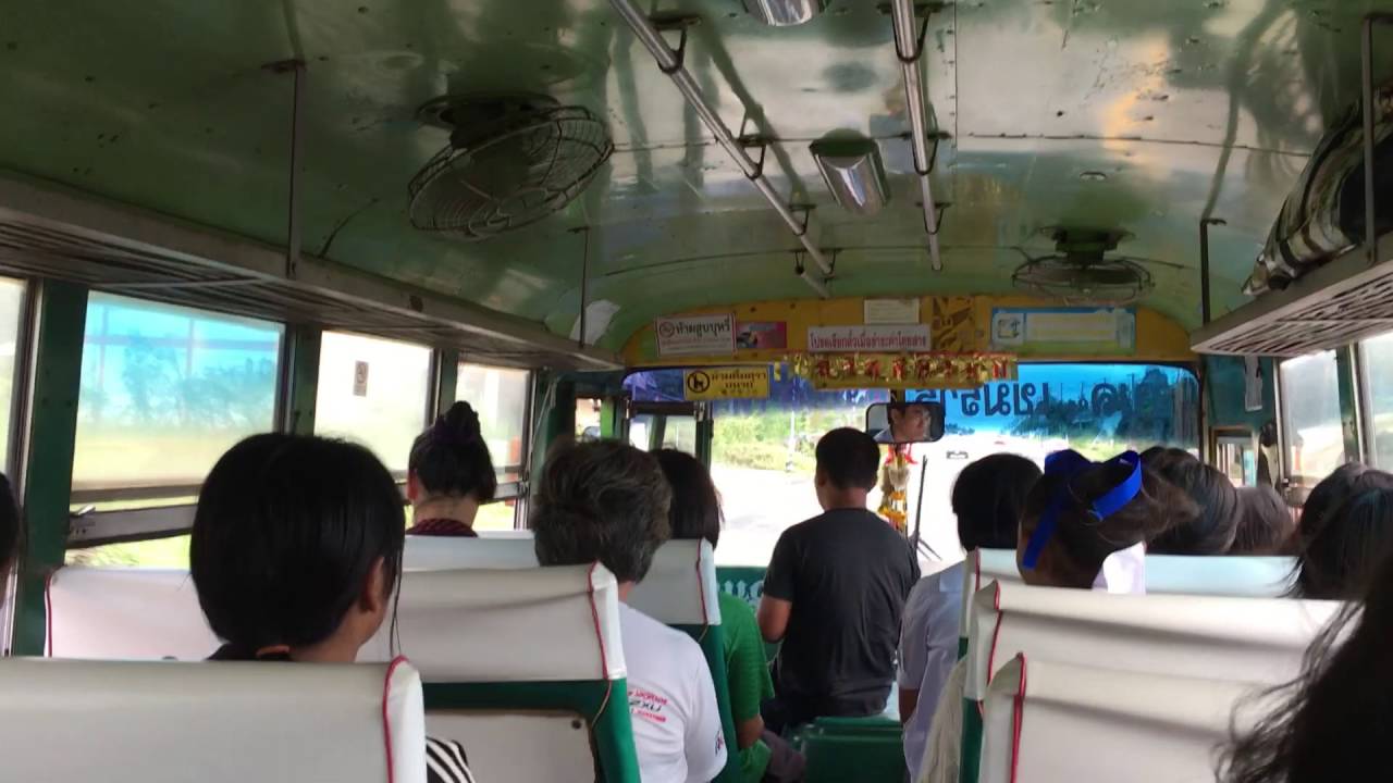Public bus to Trakarnphol Bus Terminal from Mukdahan_4 - YouTube
