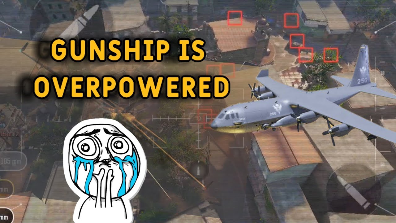 I spent full 2 minutes with in in air 🔥 Gunship is OP || Call of Duty ...