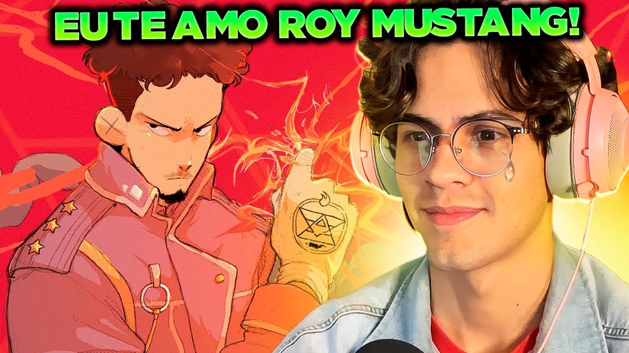 PEGUEI FOGO NESSE SOM! | REACT - Rodrigo Zin - Roy Mustang - YouTube