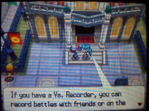 Pokemon Black/White - How to get Vs. Recorder - YouTube