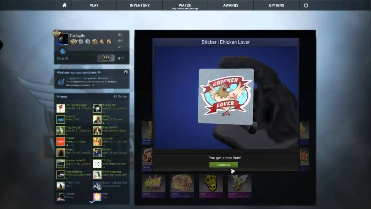 CS:GO Sticker Capsule Opening - YouTube