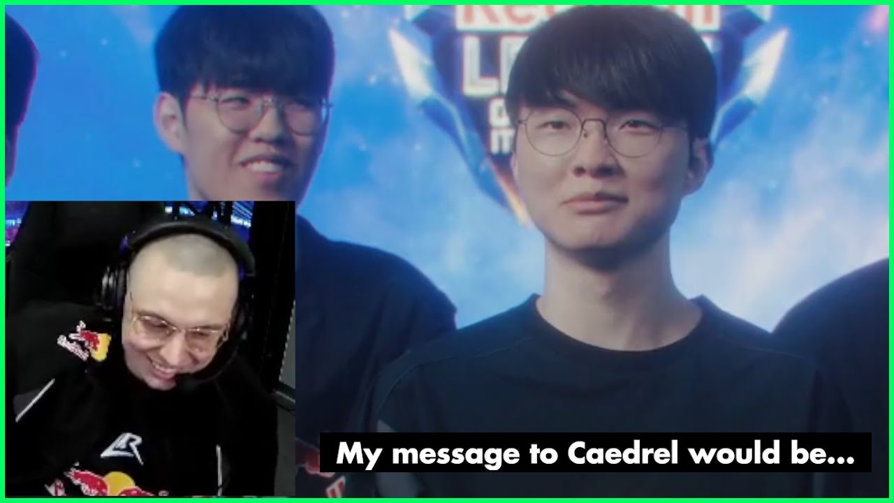 Faker ROASTS Caedrel & Los Ratones - YouTube
