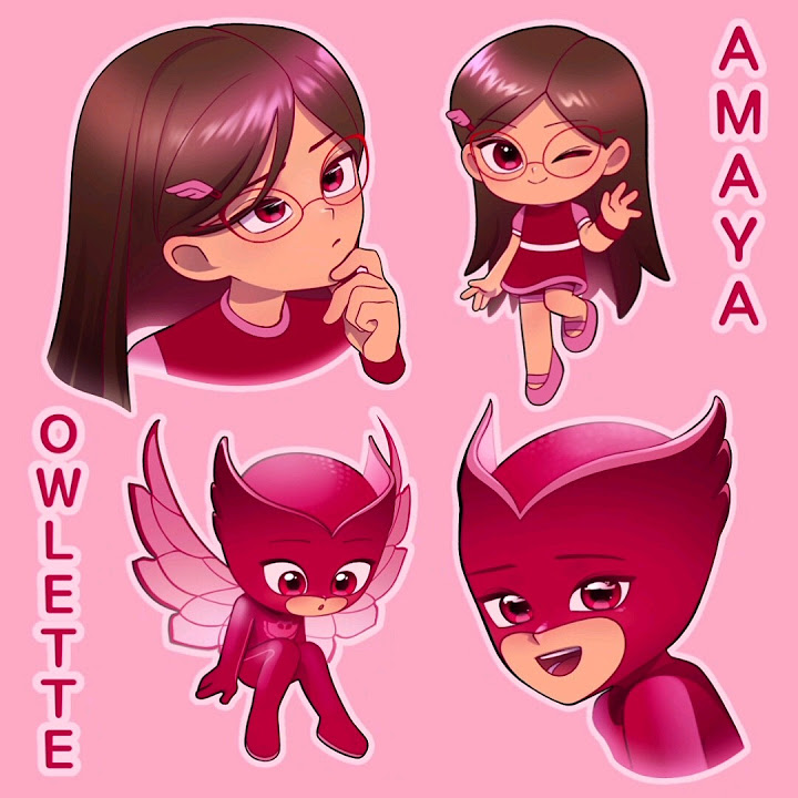 185. [PJ Masks] Amaya / Owlette fanart - YouTube