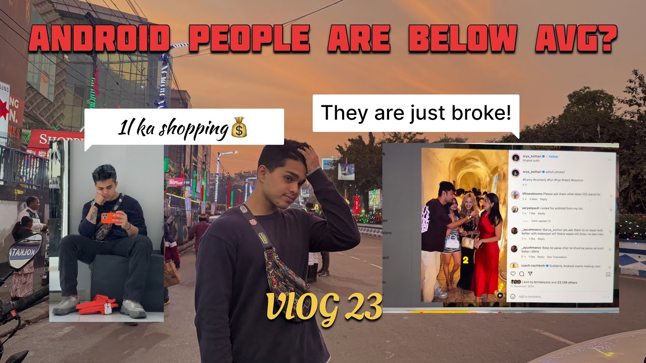 ANDROID PEOPLE ARE BROKE?? - YouTube