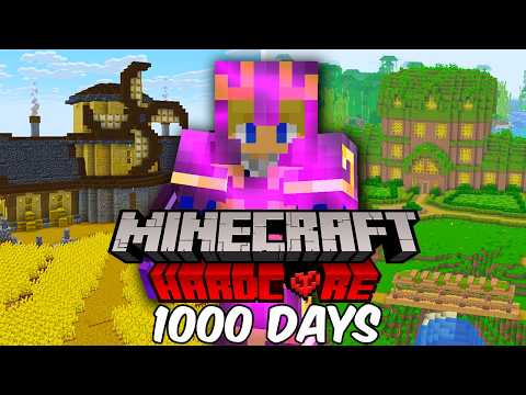 1000 Days In Minecraft Hardcore - [FULL MOVIE]