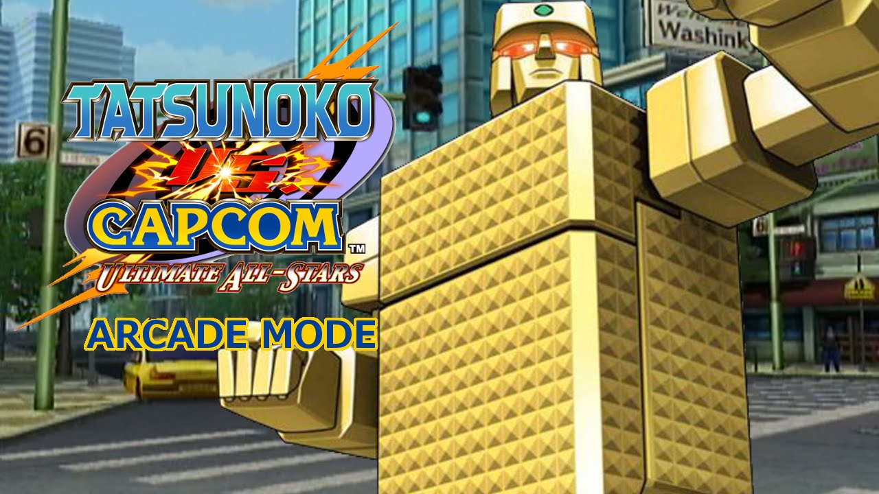 Tatsunoko vs Capcom Ultimate All Stars Arcade Mode with Gold Lightan ...