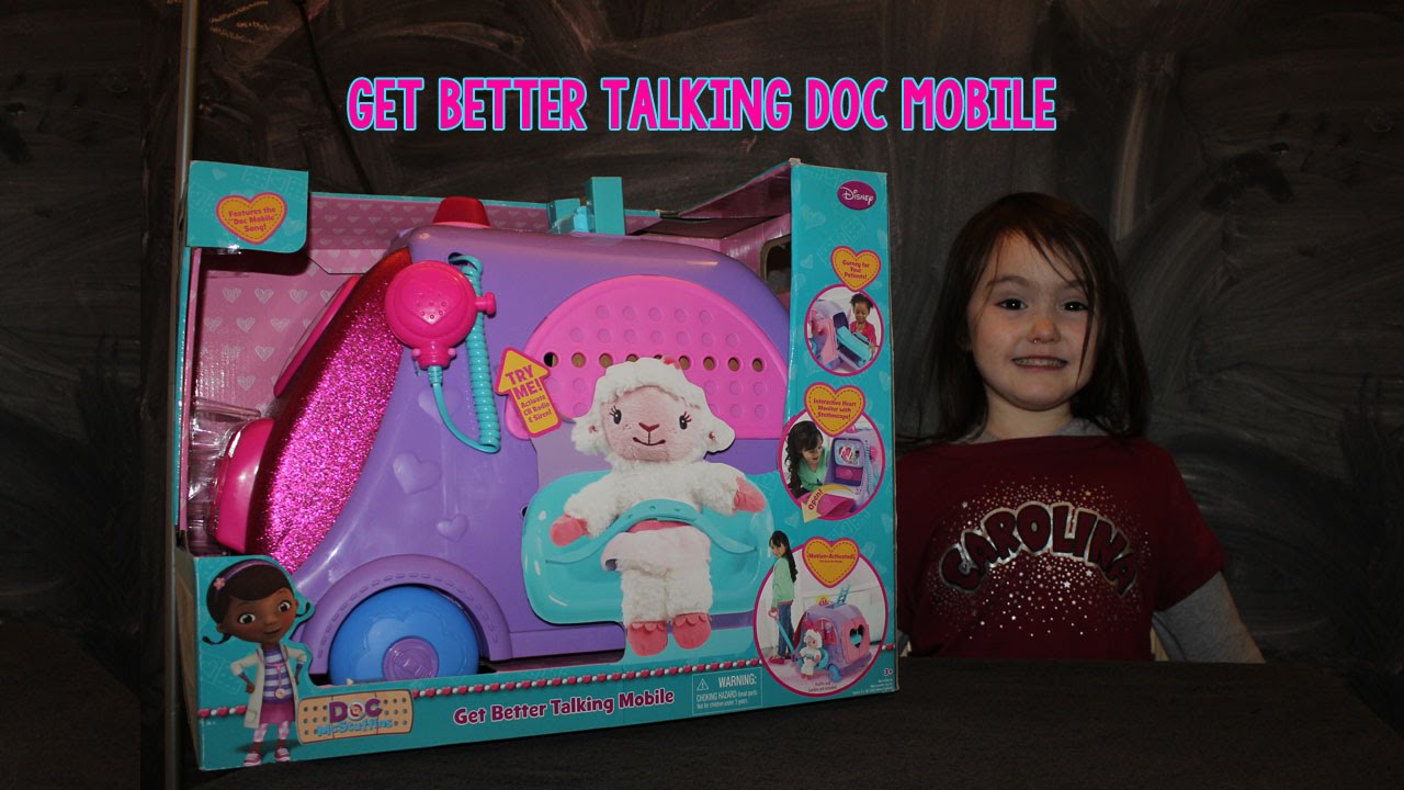 Doc McStuffins Getting Better Talking Doc Mobile - YouTube