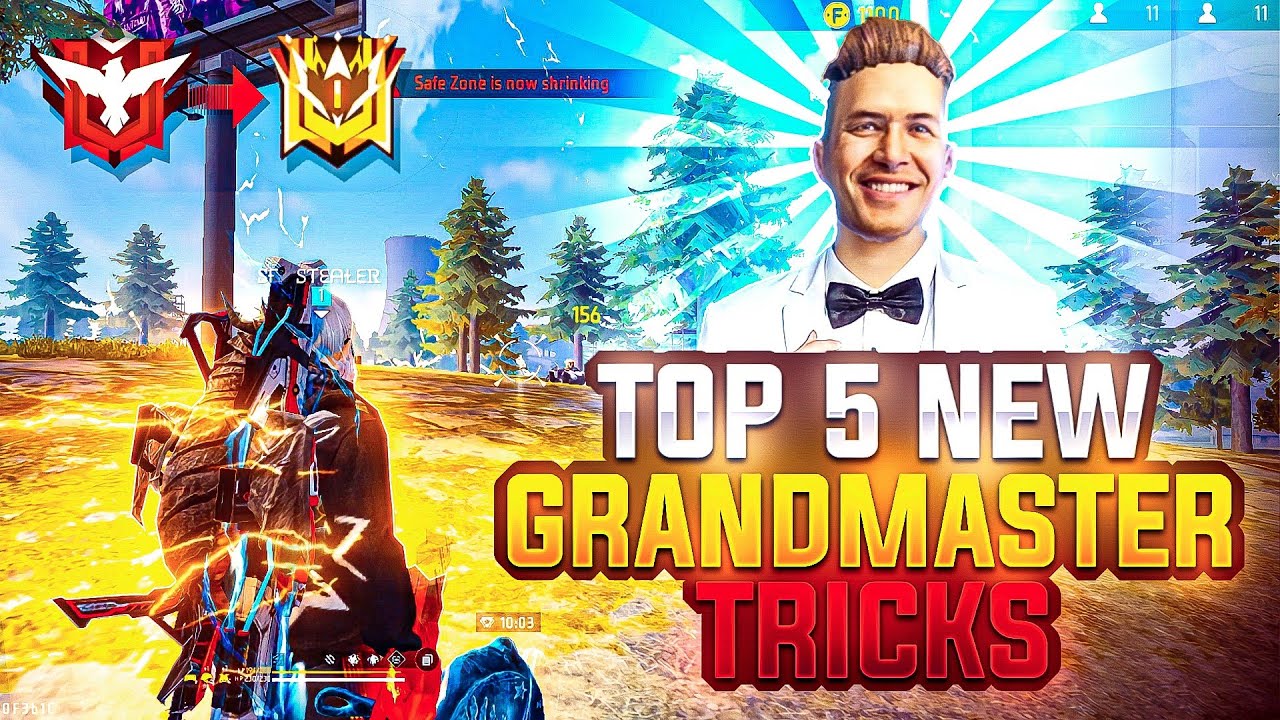 GRANDMASTER 100% Tips 🤯😱|| TOP-5 [ GRANDMASTER ] SECRET TIPS & TRICKS ...