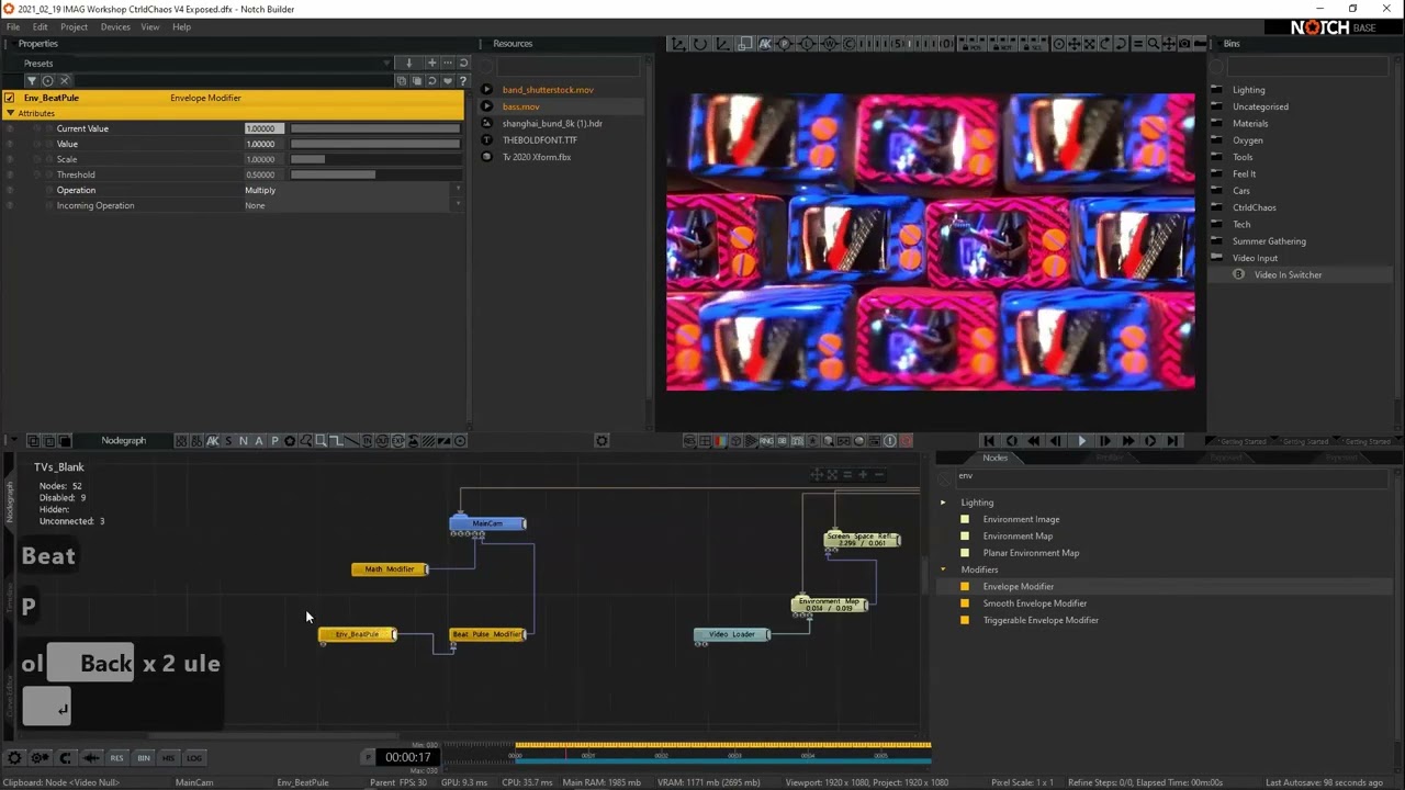 3/3 Notch Vol.01 IMAG Effects: Enhance your camera feeds in Real-time ...