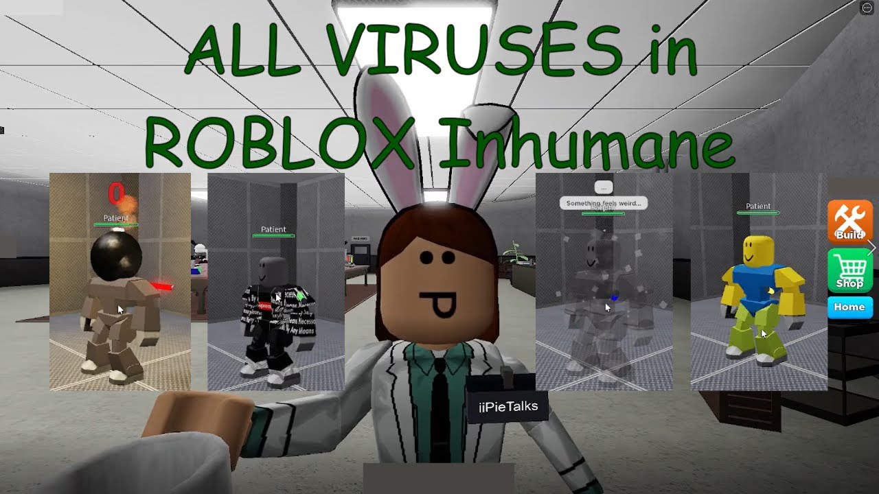 All Viruses in ROBLOX Inhumane | iiPieTalks - YouTube