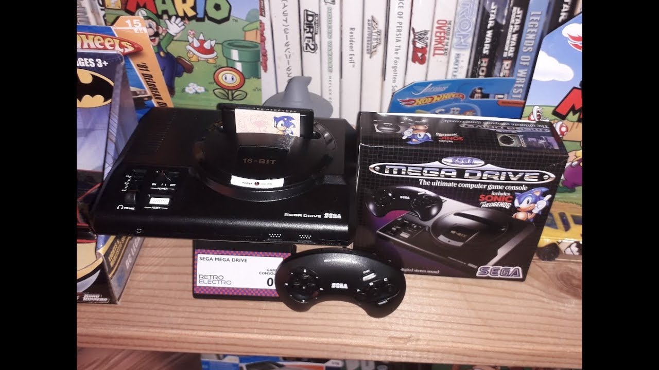 Retro Electro SEGA Megadrive Model - YouTube