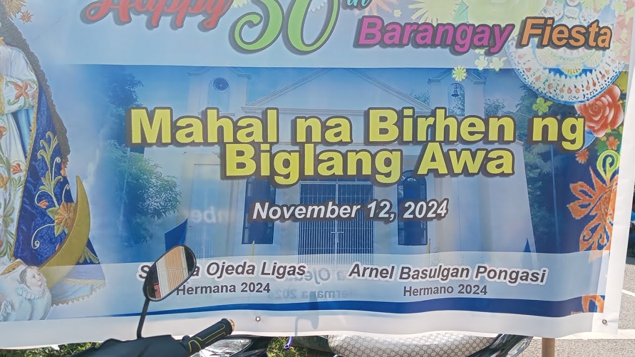 MAG SIMBA MUNA TAYO PARANGAL NA MASS PARA SA MAHAL NA PATRON BIRHEN NG BIGLANG AWA - YouTube