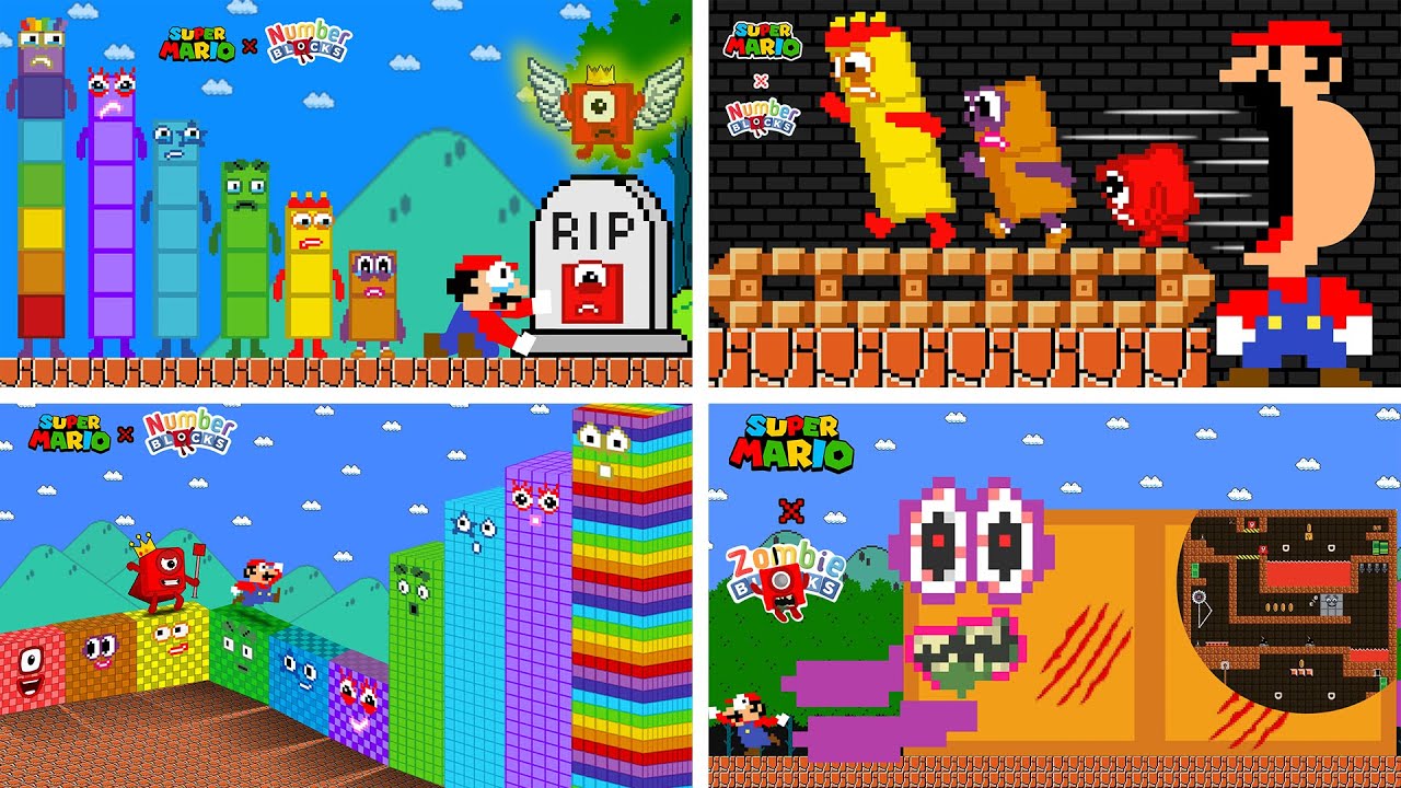 Mr.Mario: Mario's Numberblocks Collection SEASON 1 (ALL EPISODES) - YouTube