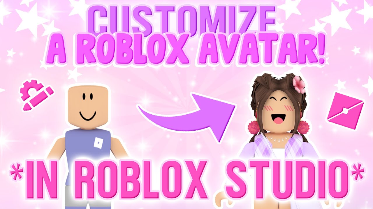 how to CUSTOMIZE your avatar in ROBLOX STUDIO! ‖smixyra♡ - YouTube