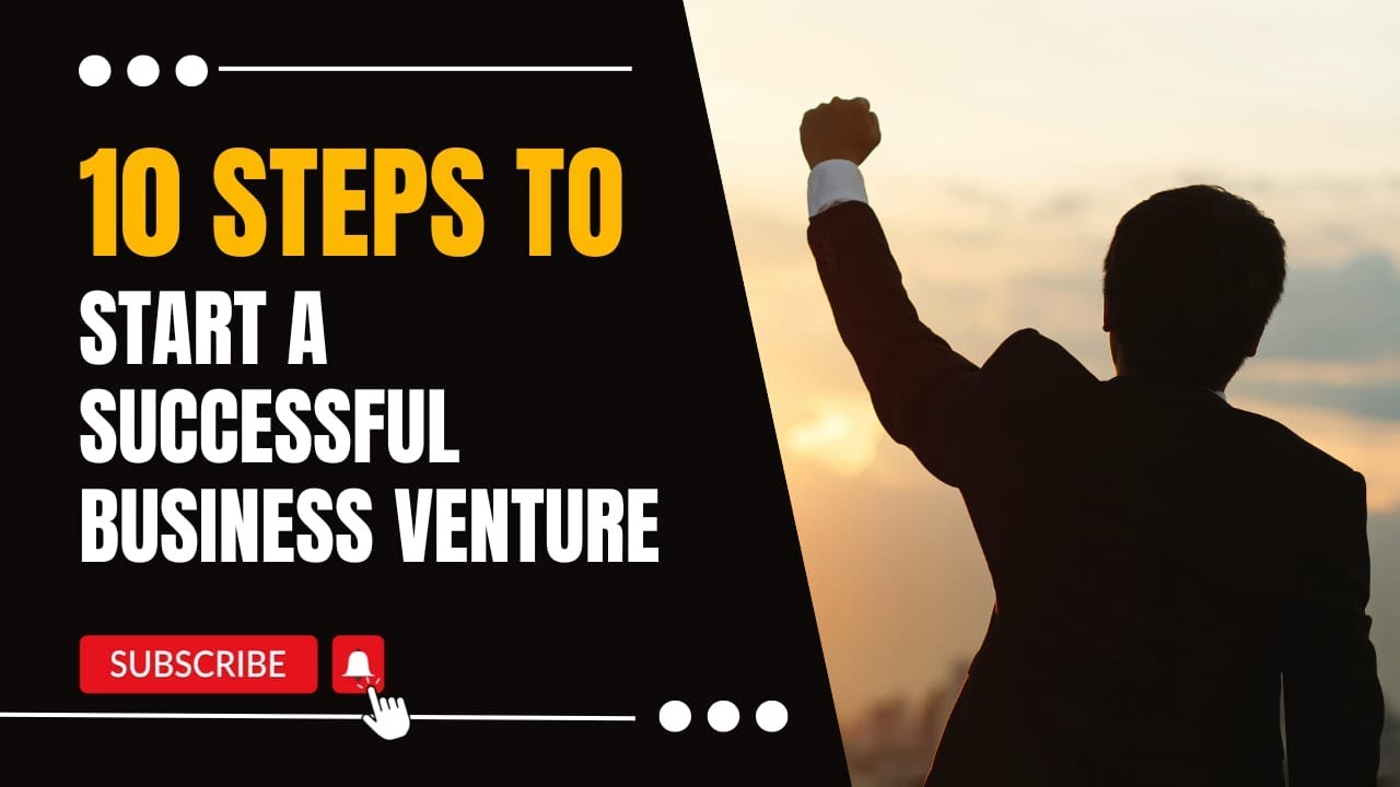 How to start successful business venture - YouTube