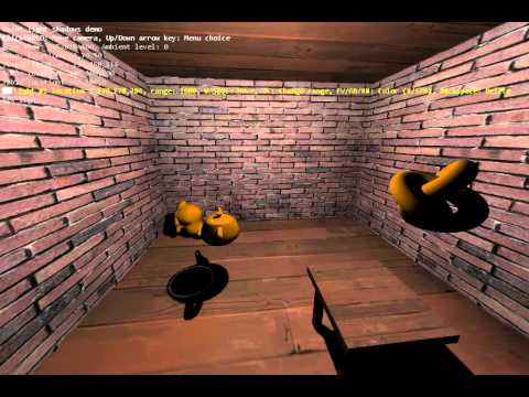 testing the Dynamic shadows in game maker - YouTube