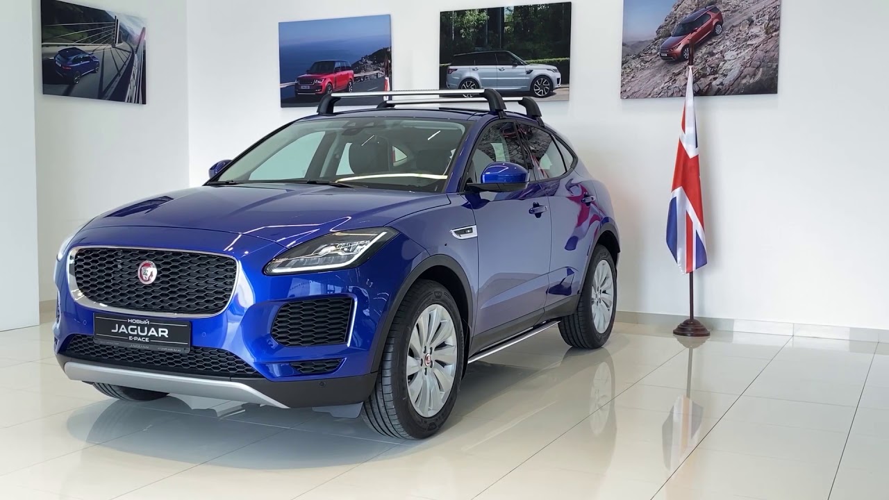 E-Pace Caesium Blue - YouTube